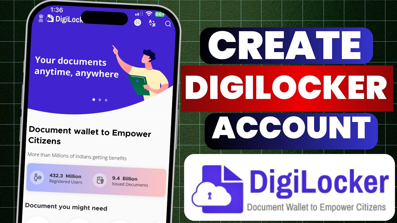 Digilocker account kaise banaye | How to create digilocker account | digilocker kaise banaye ...