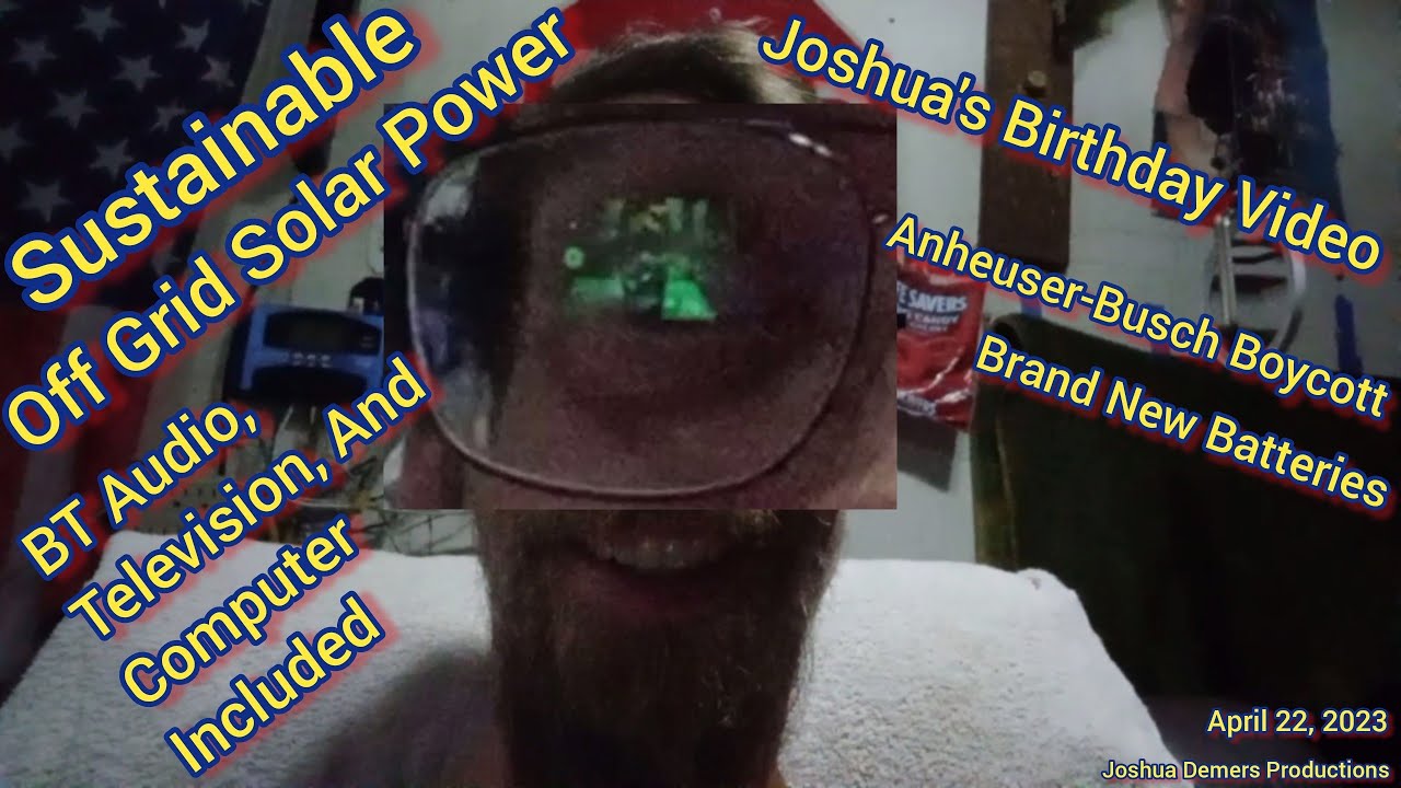 Birthday Busch Boycott Bumble And Solar Powered Home Theater Upgrades ...