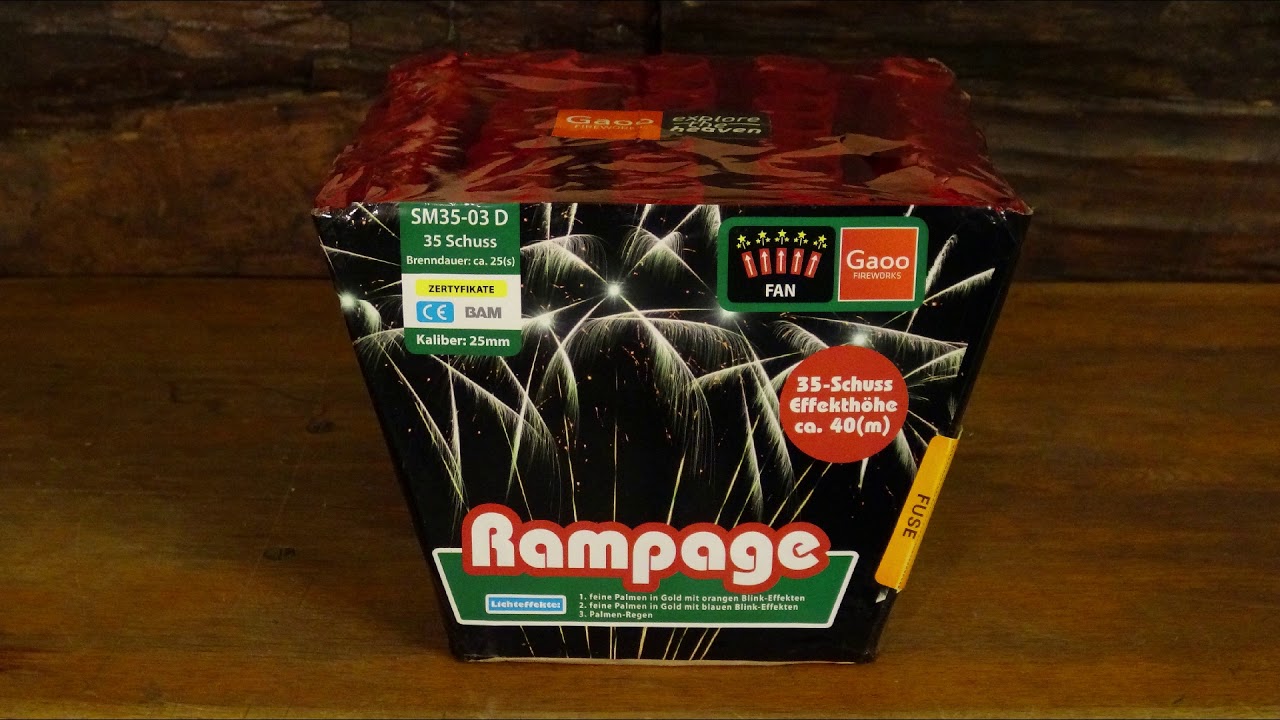 Gaoo Rampage | Brokat/Blinker Fächer-Cake - YouTube