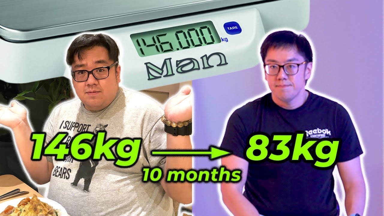 How I Lost 63kg In 10 Months (146kg to 83kg) - YouTube