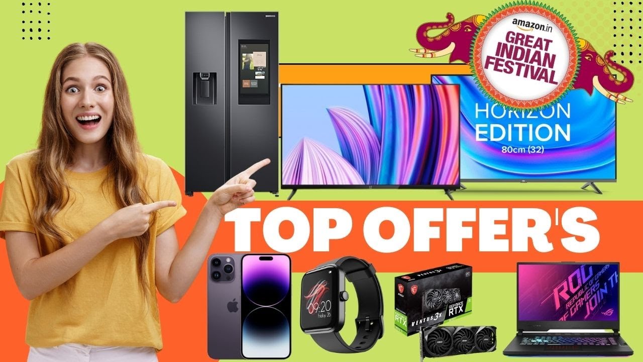 Top Offer's of Amazon Great Indian Festival - YouTube