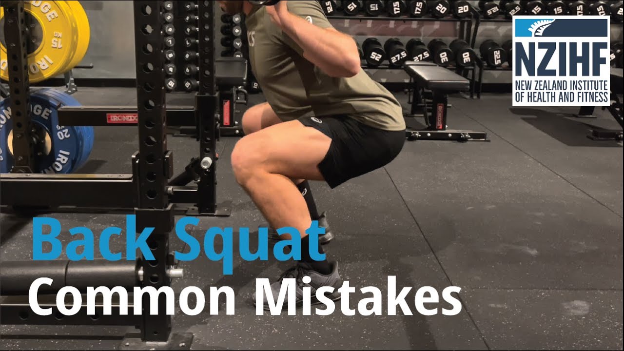 Common Back Squat Mistakes - YouTube