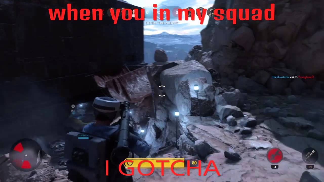 Star Wars Battlefront MLG Moment, Yo Momma - YouTube