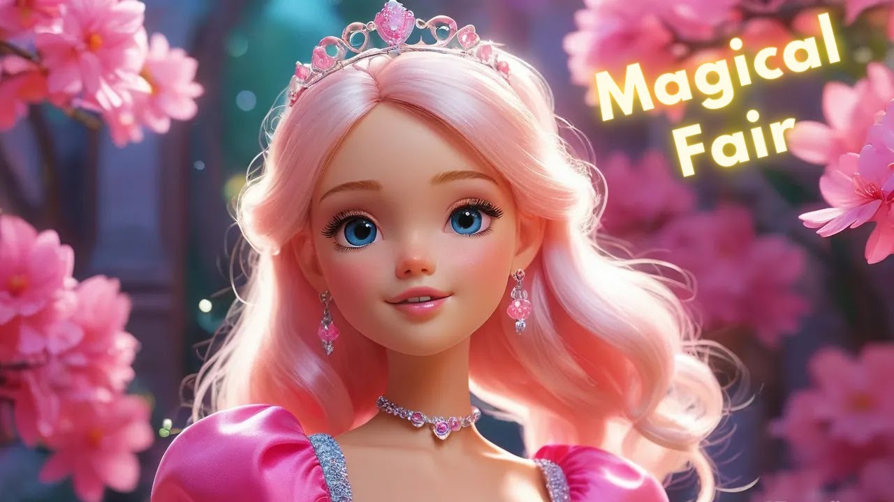 🌈 Little Barbie Princess at the Magical Fair – A Colorful Adventure! 🎡 ...