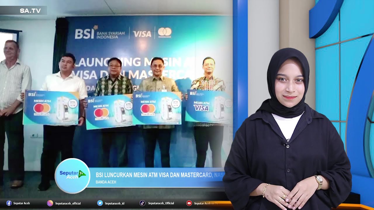 BSI Luncurkan Mesin ATM Visa dan Mastercard, Nasabah Bebas Tarik Tunai ...