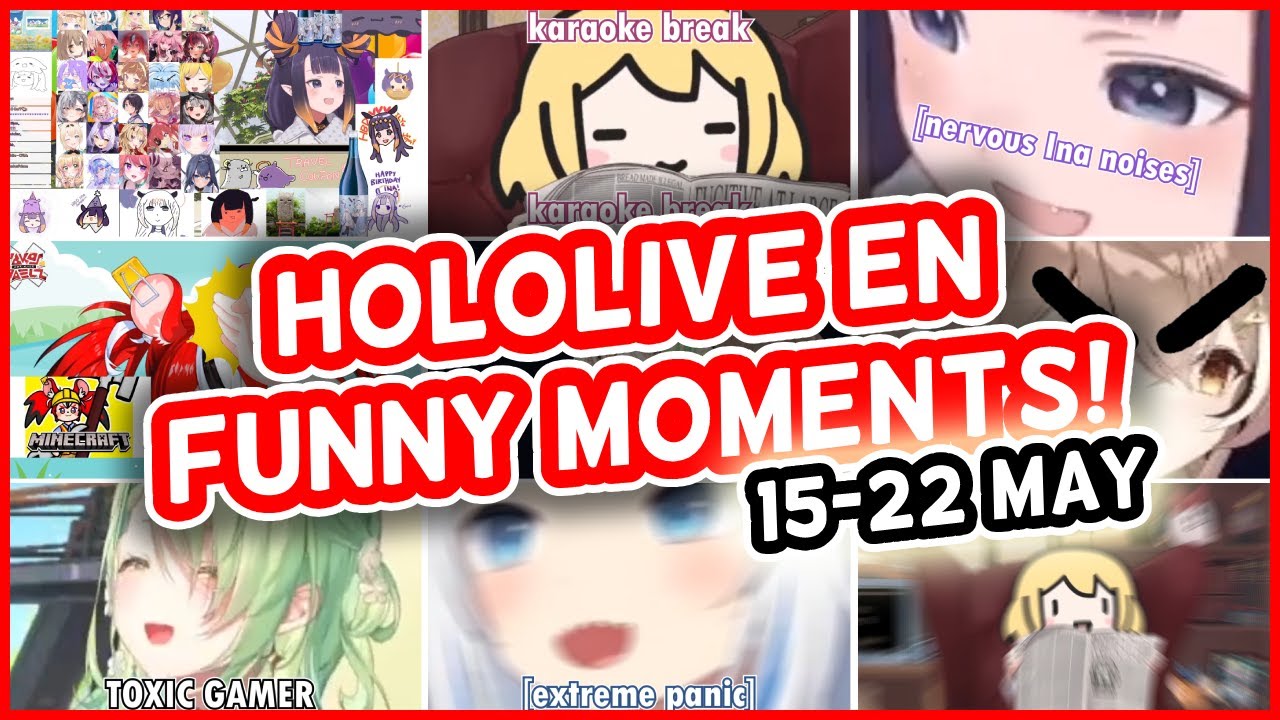 The BEST Hololive EN Moments From The Last Week! [Compilation ...