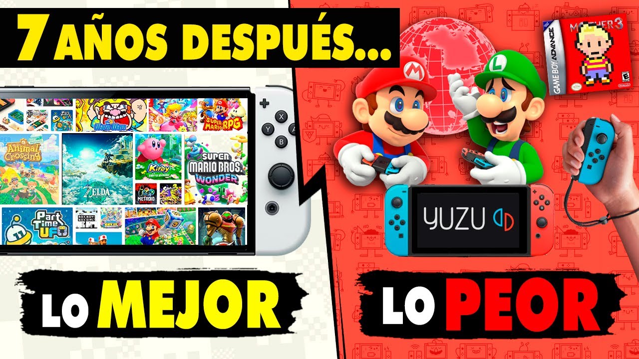 Mi EXPERIENCIA 7 con NINTENDO SWITCH en 7 Años - YouTube