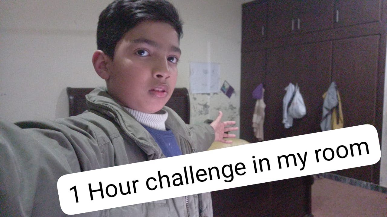 1 Hour challenge in room - YouTube