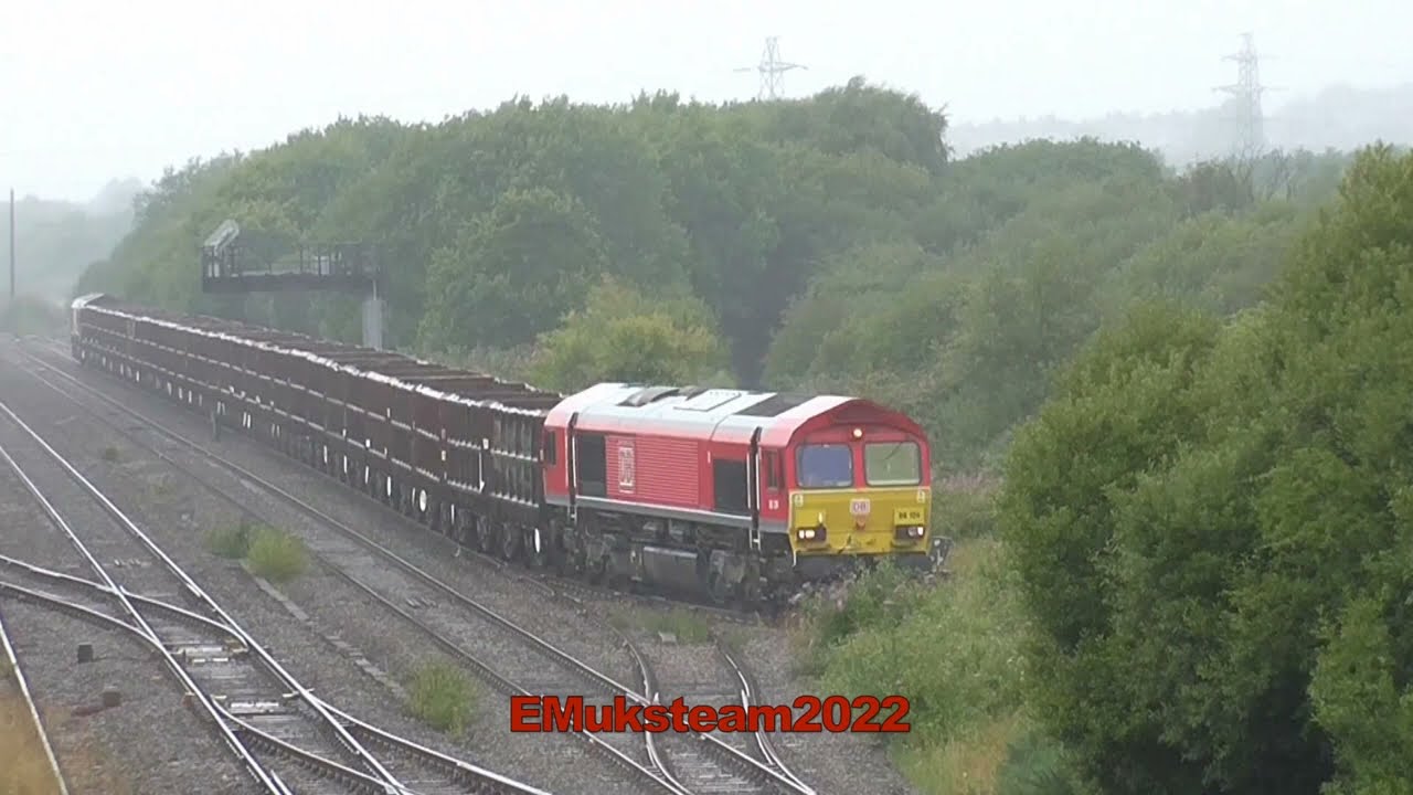 Class 60s Empty Steel And 66s Empty Waste Trostre Works 24 07 2022 Class 60s Empty Steel And 66s Empty Waste Trostre Works 24 07 2022