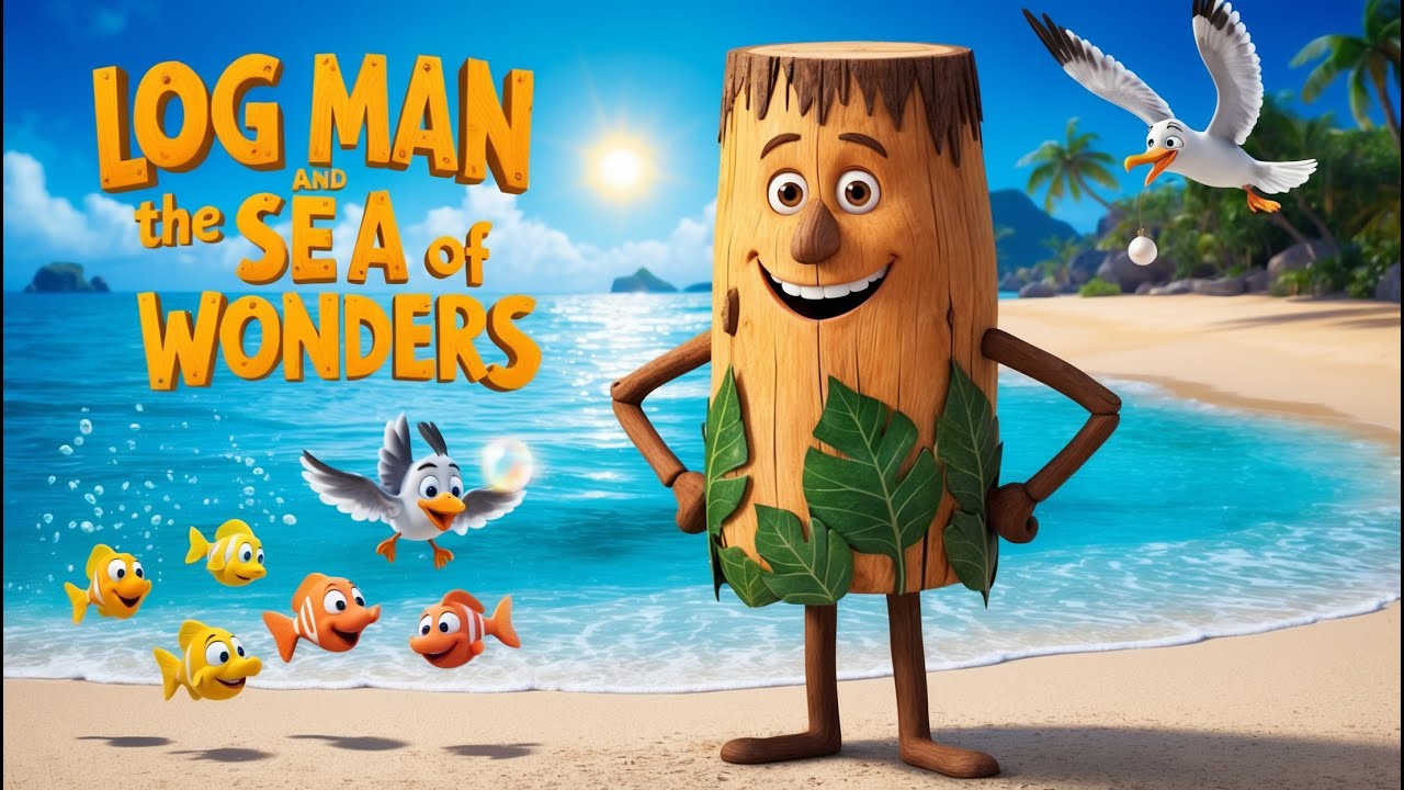 Log man and the Sea of Wonders | A Fun and Magical Adventure story for ...