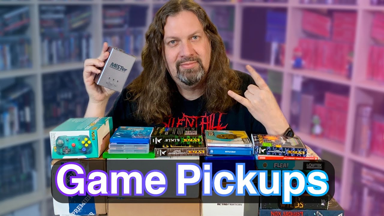 Recent Game Pickups! (PS5, Xbox, Dreamcast, Switch, NES & MORE!) - YouTube