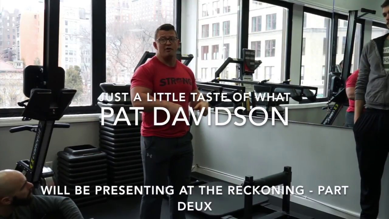 Pat Davidson Sneak Peek of The Reckoning - Part Deux - YouTube