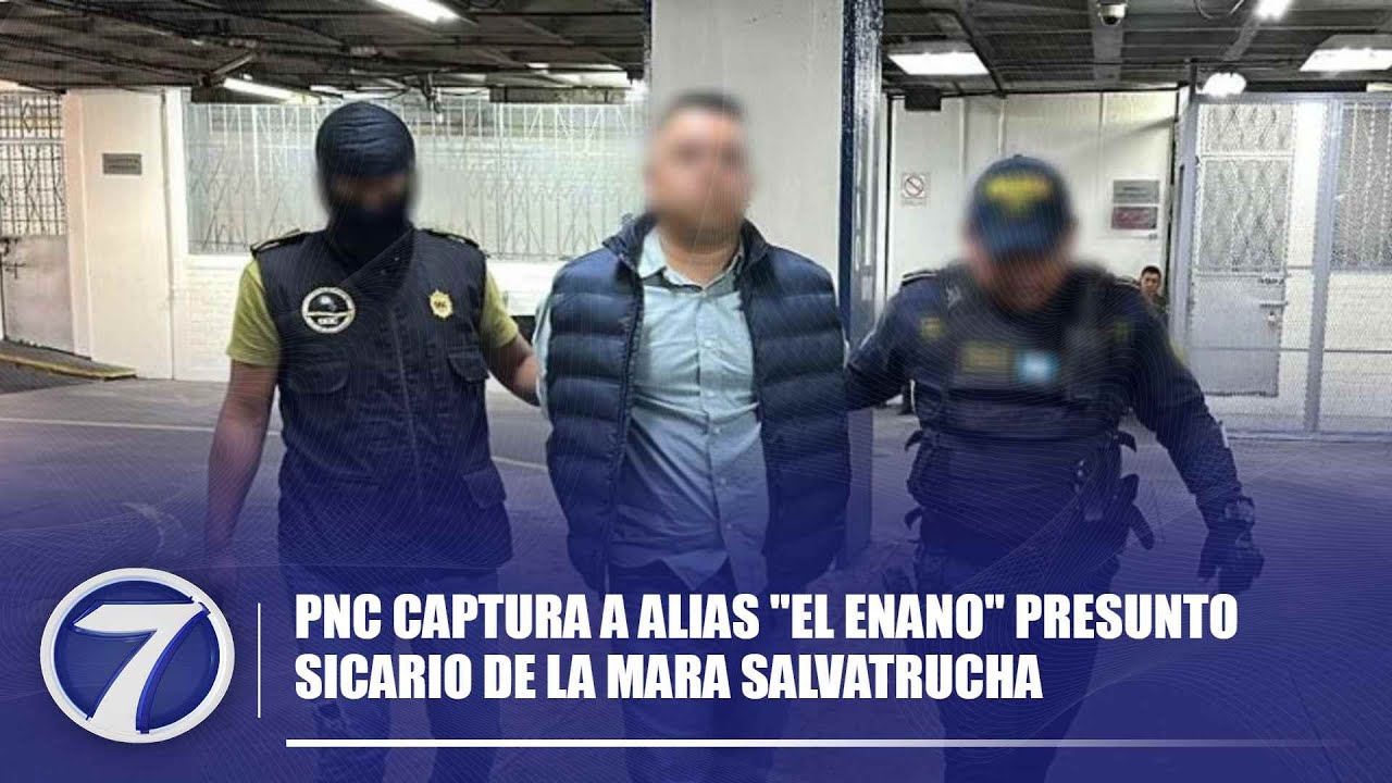 PNC captura a alias "El Enano" presunto sicario de la Mara Salvatrucha ...