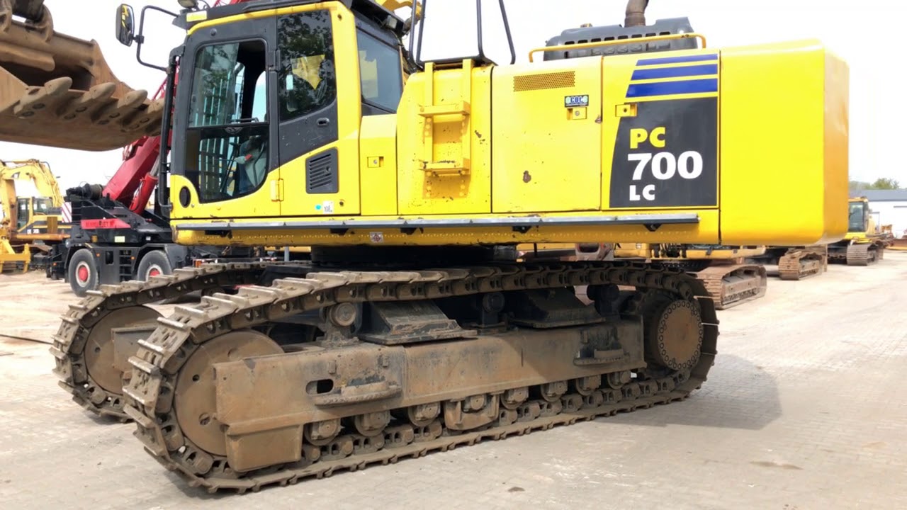 Komatsu PC700 LC-12 2013 for sale at www.lamersmachinery.com - YouTube