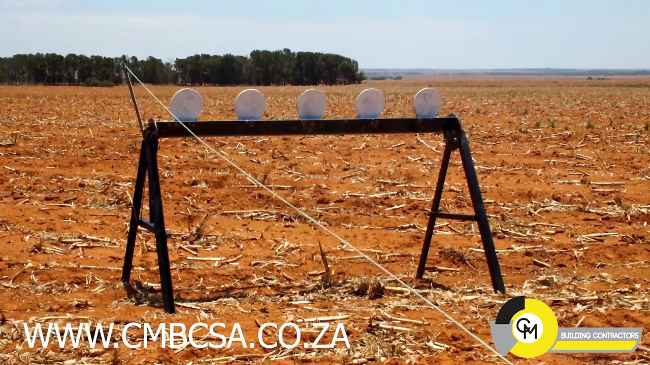 Gong Table - Steel - Shooting Target - YouTube
