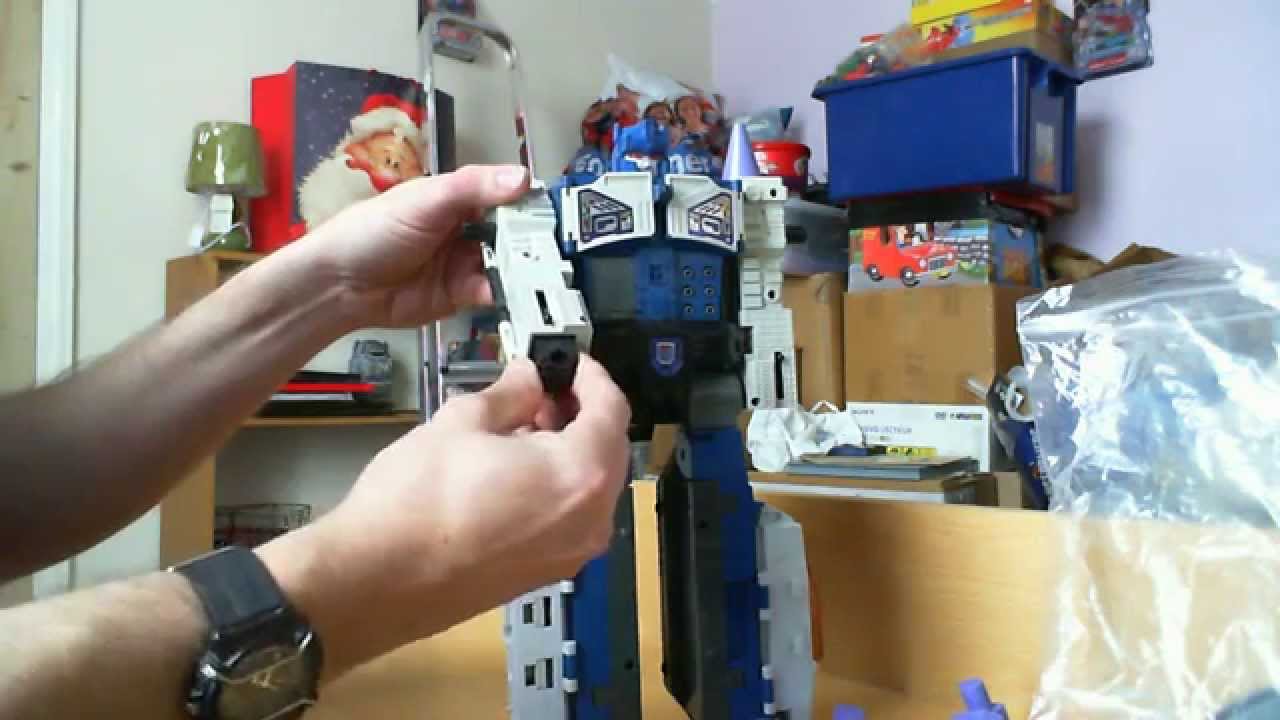 transformer review of G1 overlord - YouTube