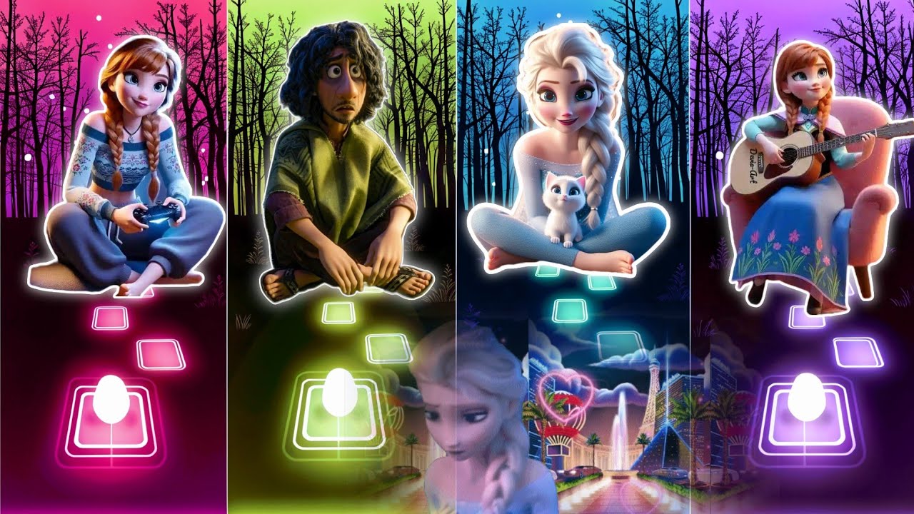 FROZEN 3 Vs EVIL Anna Vs CAT Anna Vs MALE Anna & Dancing Road Love Is ...