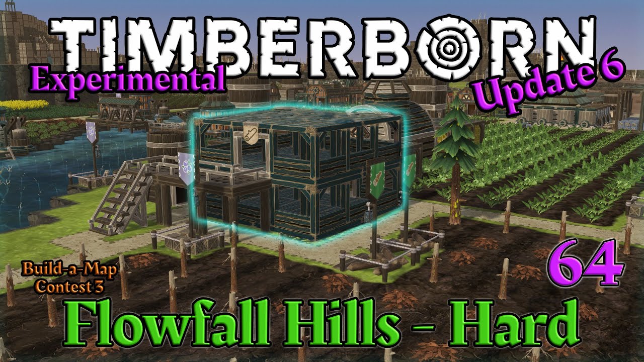 🧱 Wir haben KEIN HOLZ mehr! 😱🌳 Flowfall Hills | Schwer 64 💀Timberborn | Update 6 - YouTube
