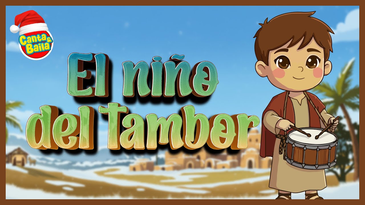 El niño del tambor | el tamborilero | Villancicos animados | Canta y ...