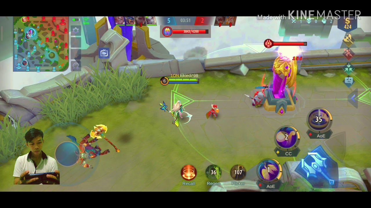 TUTORIAL HERO ODETTE MOBILE LEGEND - YouTube