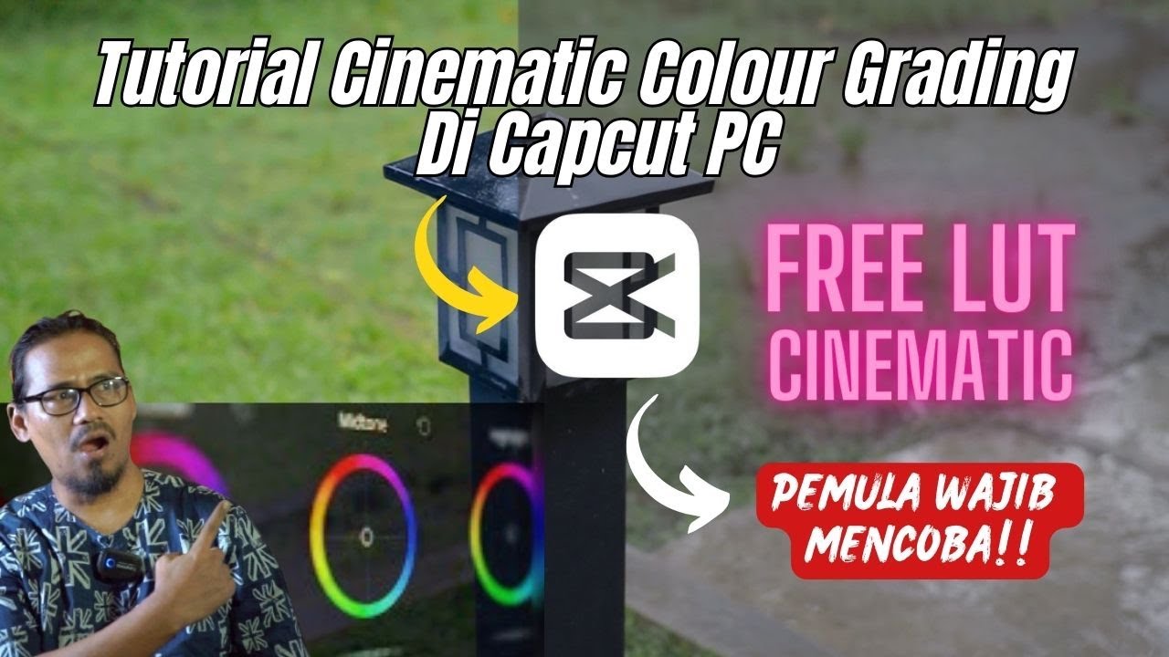 Tutorial Edit Cinematic Color Grading Di Capcut | Capcut PC #capcuttutorial #capcut - YouTube