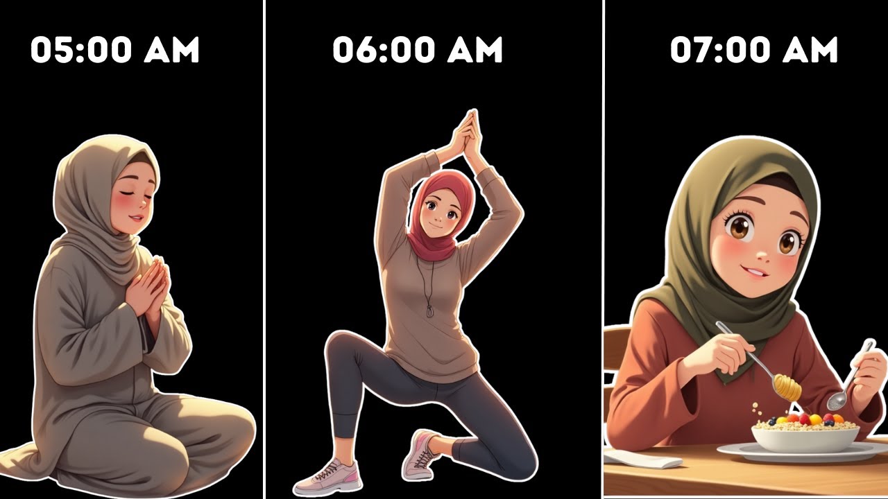5 AM Morning Routine Every Muslim Woman Needs to Start TODAY - YouTube