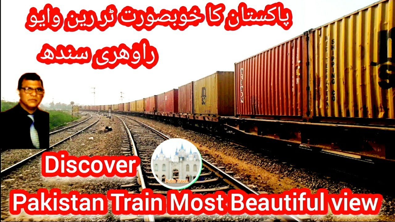 Pakistan Most Beautiful Train View in world #Viral #public travel - YouTube
