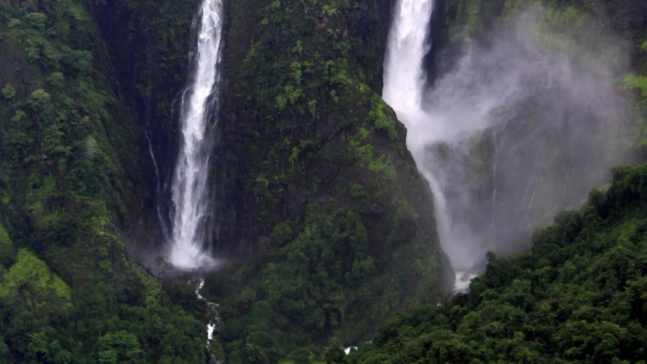 Swapnagandha Resort waterfall view #chorla Ghats #wildernest #goa # ...