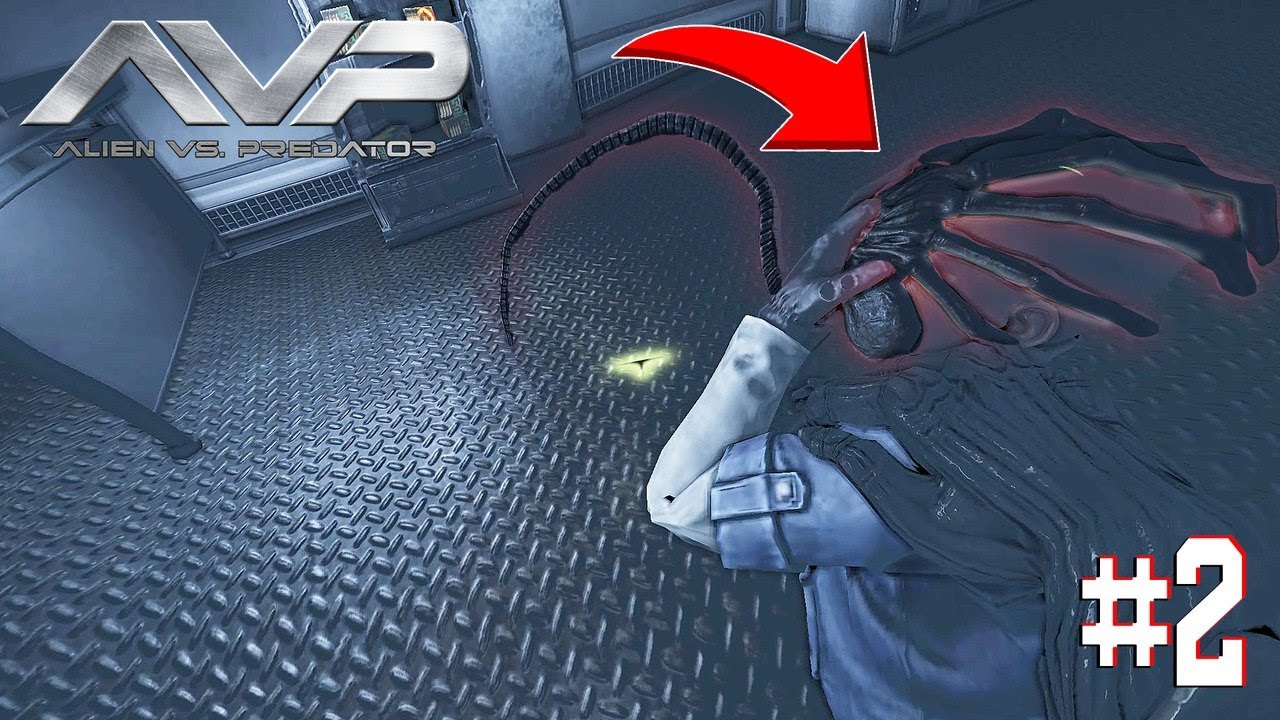 O FACEHUGGER INFECTOU UM HUMANO no ALIEN VS PREDATOR - YouTube