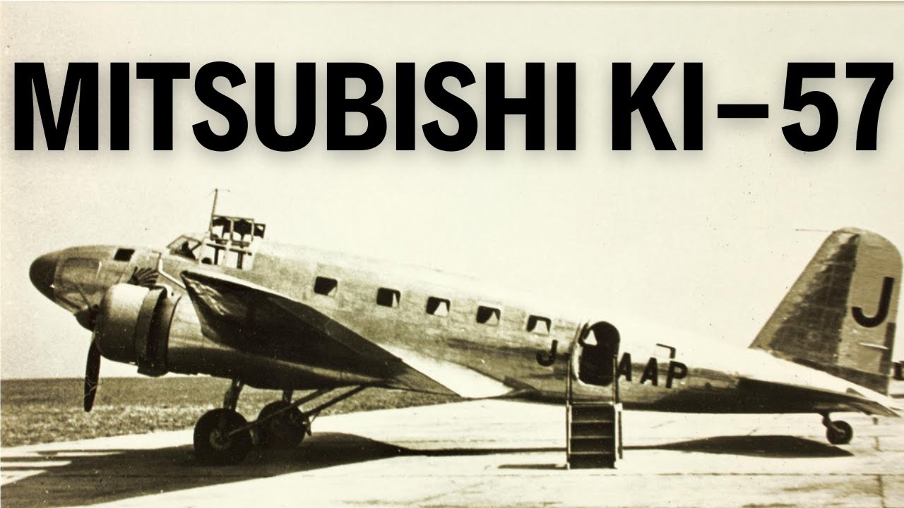 Mitsubishi Ki-57: Japan's Adaptable WWII Transport - YouTube