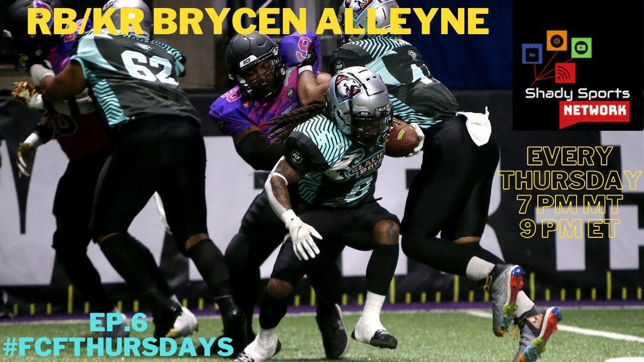 FCF Fan Controlled Football League Brycen Alleyne Interview Highlights ...