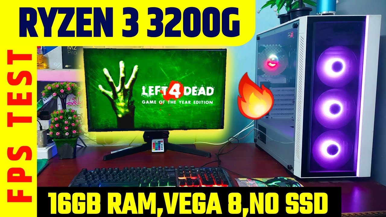 RYZEN 3 3200G GAME TEST 2022 | Left 4 Dead FPS Test On My Gaming Pc ...