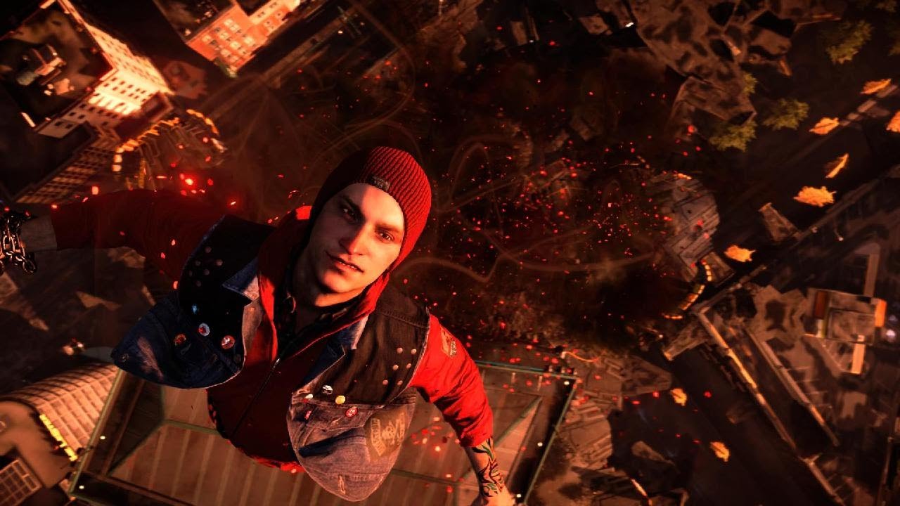 inFAMOUS Second Son Climb to D.U.P. Tower With Smoke Power 4K 60 FPS ...