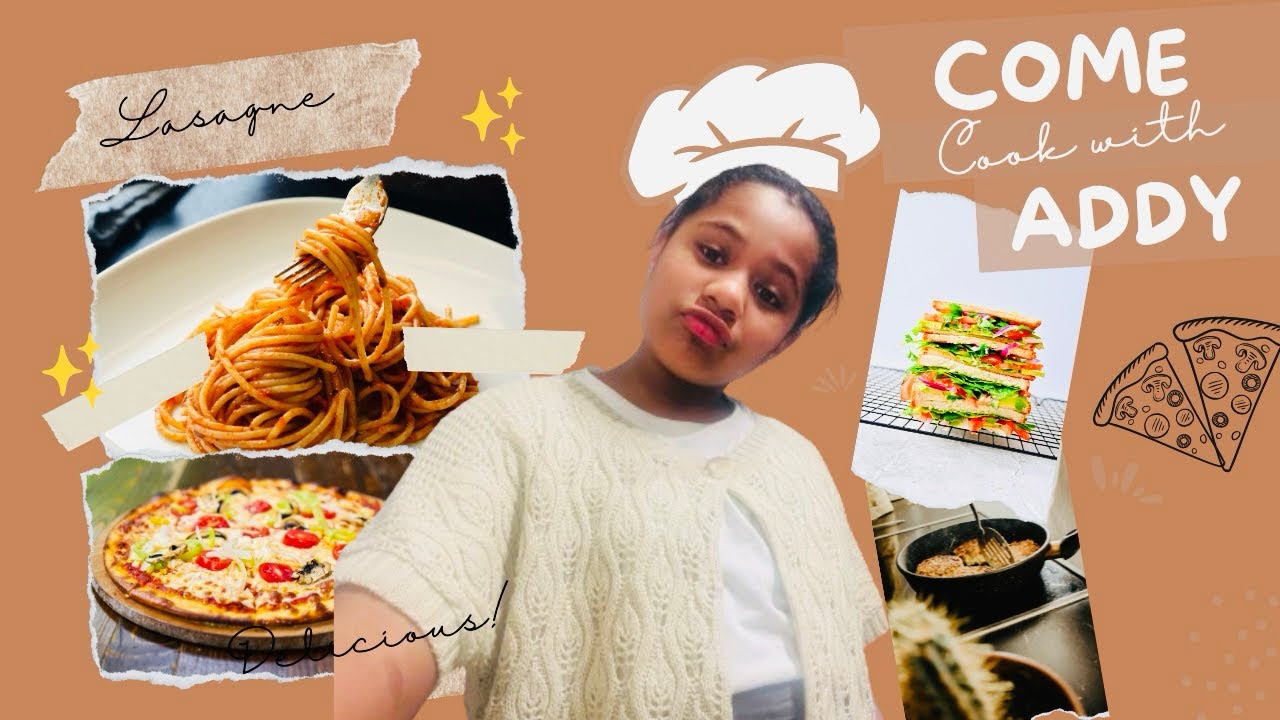 BIRTHDAY GIRL COOKS LASAGNA | Come Cook with Addy I Italian Food - YouTube