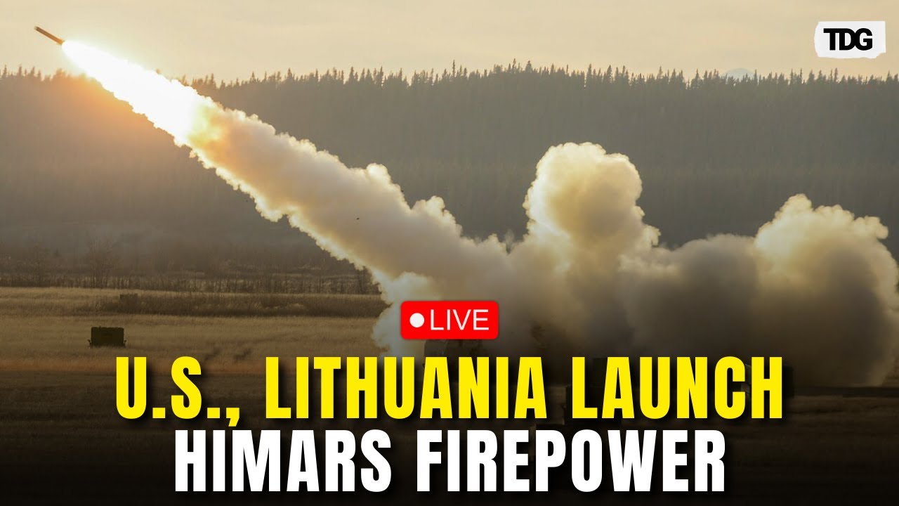 US Marines Fire HIMARS LIVE: Lithuanian & U.S. Troops Conduct Live-Fire ...