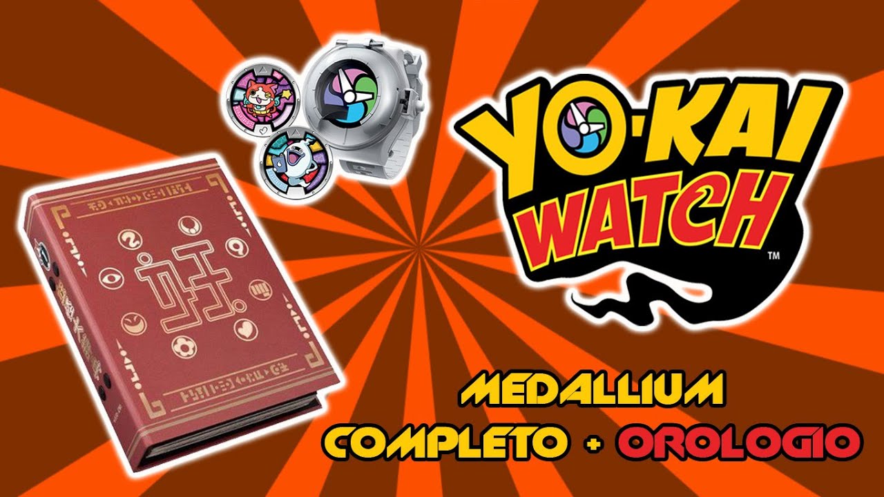 Yo-Kai Watch - Medallium Completo Serie 1 + Orologio - YouTube
