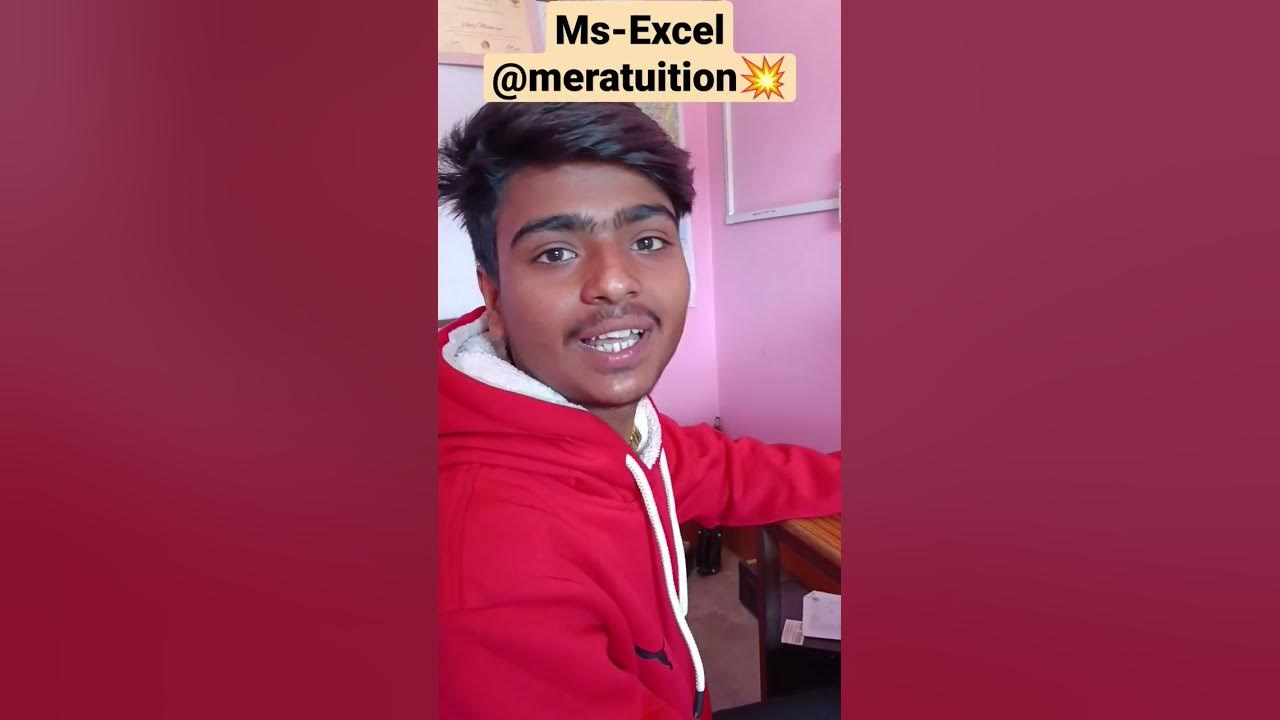 Mera Tuition Ms Excel Practice Computer Meratuition Shortsvideo Coding Ytshorts