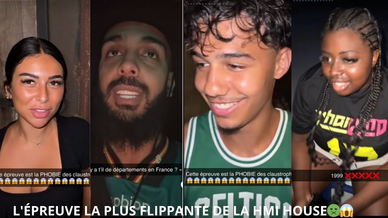 LA PIRE ÉPREUVE DE LA HMI HOUSE😱😱🤢🤣 #hmihouse #hmi #kms - YouTube