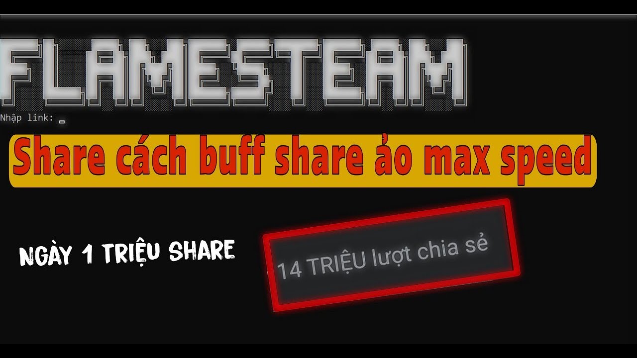 Share cách buff share ảo max speed 2021 _ Trick Vô Danh - YouTube