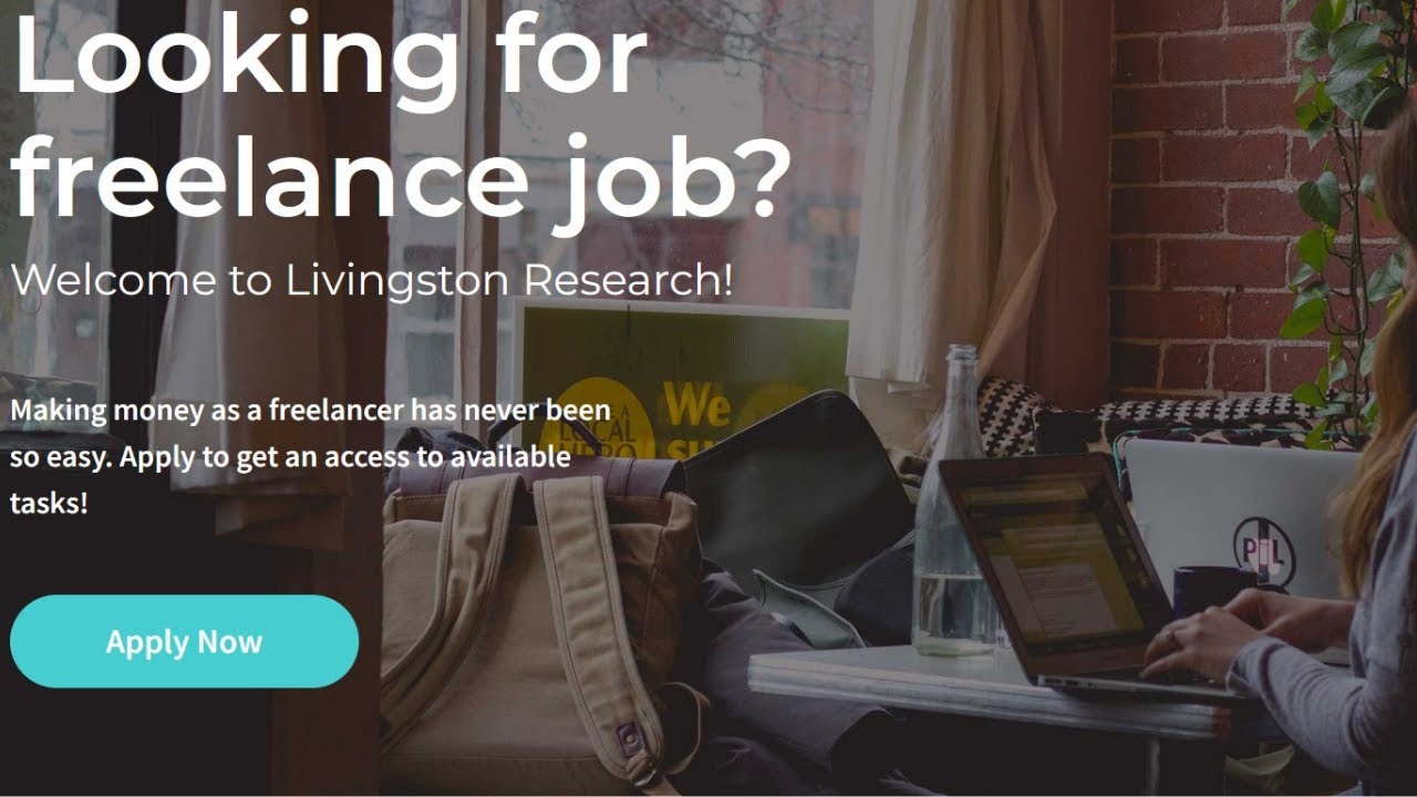 How to Apply for a FREELANCE WRITING JOB at Livingston-Research| Step ...