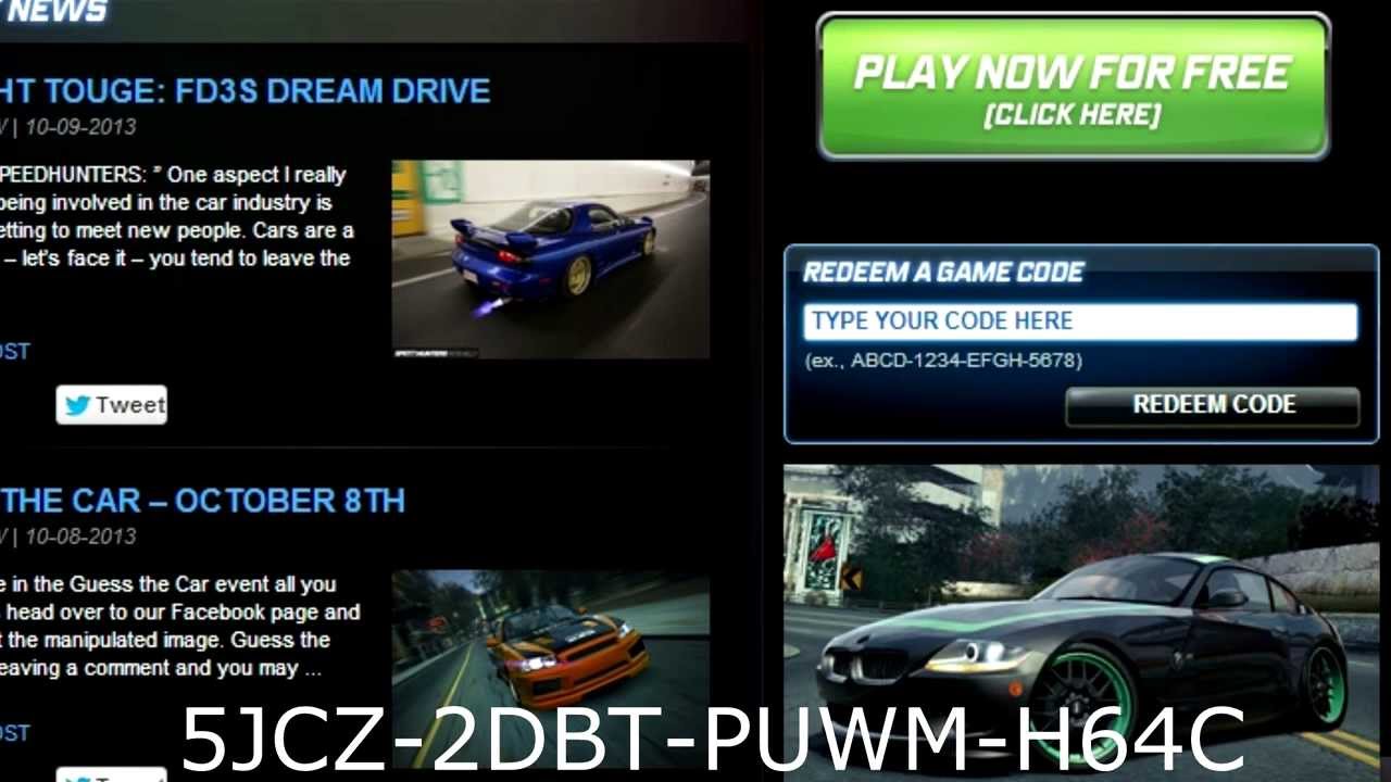 NFS World - Free 7 Day Cash and Rep Code - YouTube