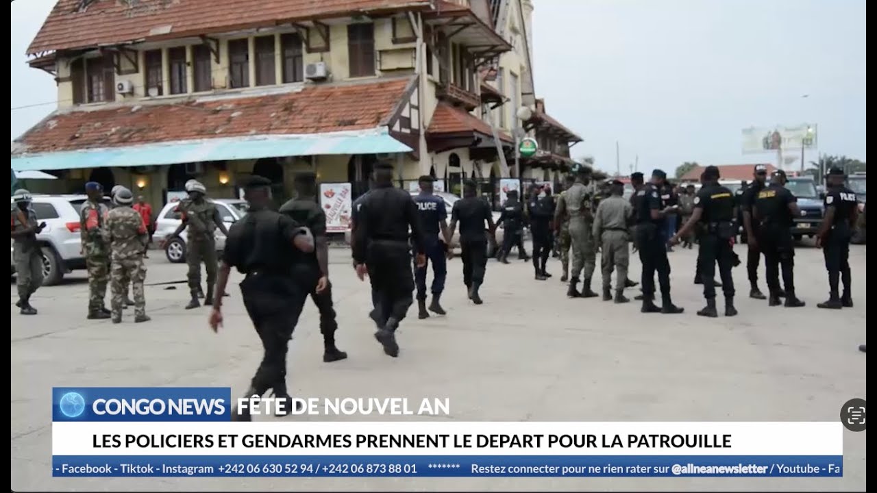 CFCO Pointe Noire, les policiers et gendarmes se réunissent pour la ...