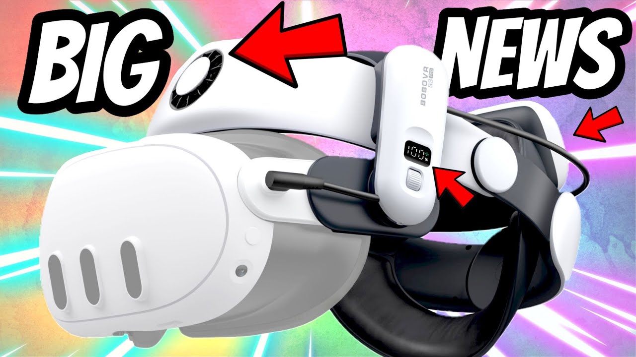 NEW BoboVR Head Strap S3 & MORE Quest 3 NEWS - YouTube