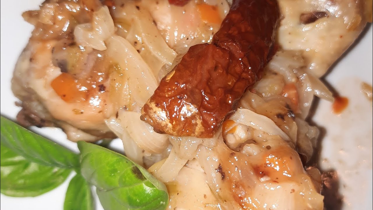 POLLO ALLA GENOVESE "a Modo Mio"! RICETTA FACILE E BUONISSIMA! - YouTube