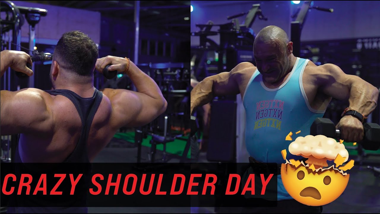 CRAZY SHOULDER DAY WORKOUT - YouTube