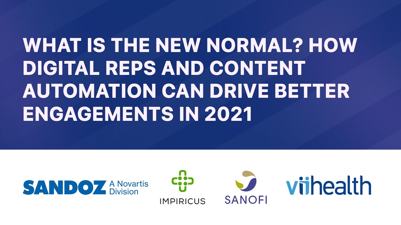 What is the New Normal? How Digital Reps and Content Automation can ...