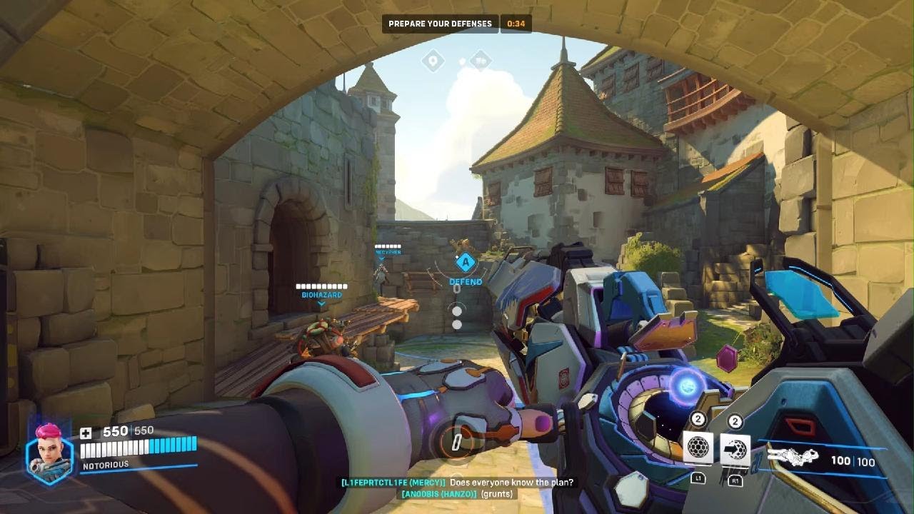 Overwatch 2 Zarya practice - YouTube