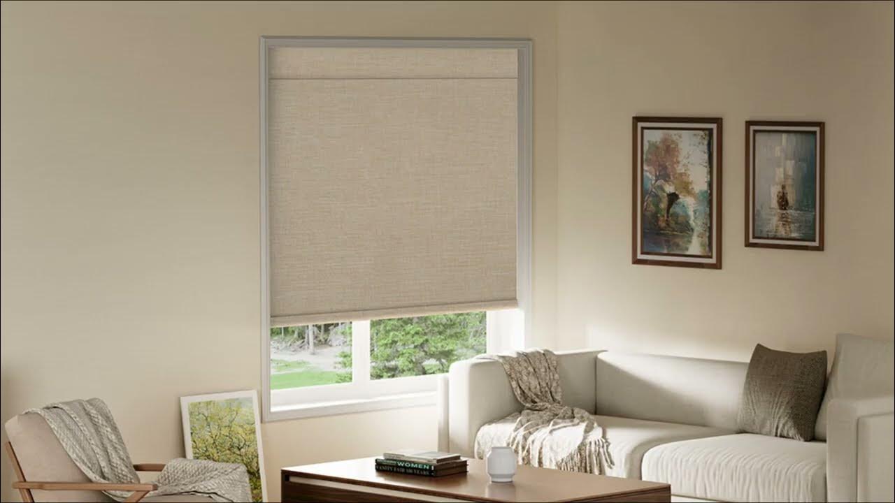 Boolegon No Drill No Tools Roller Shades install in just 25 seconds ...