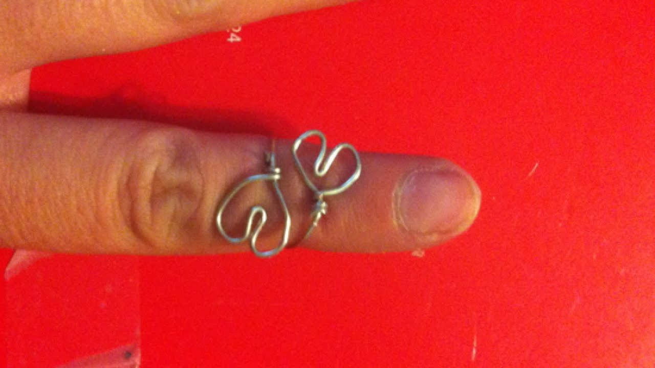 Make a DIY Wire Heart Midi Ring - DIY Style - Guidecentral - YouTube