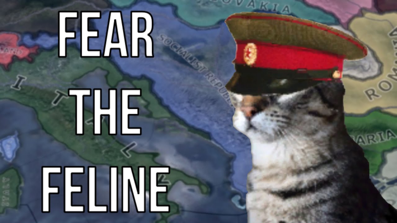 Hearts of Iron 4: Cat Nation - Fear The Feline - YouTube